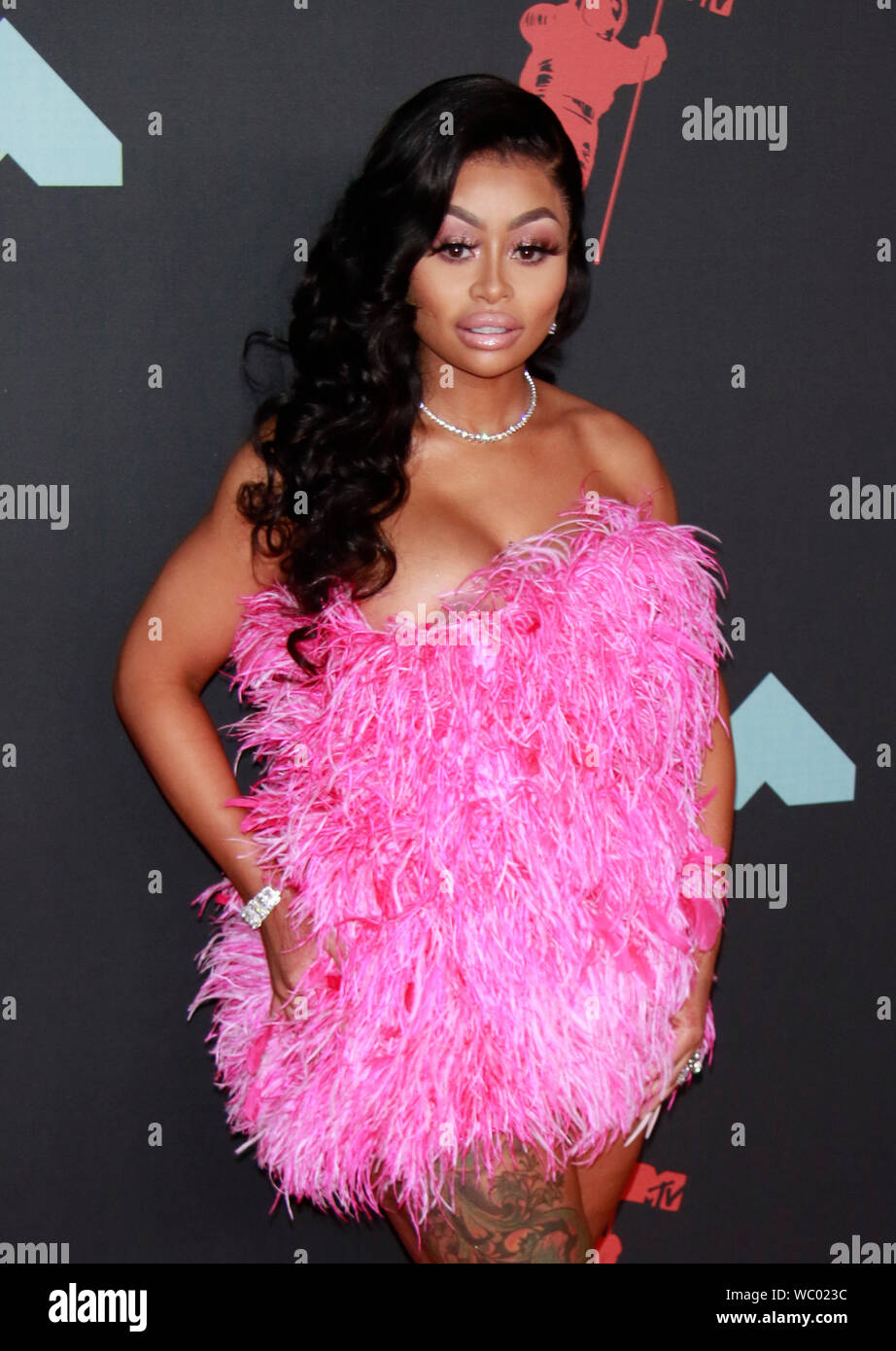 Newark, NJ, USA. 26th Aug, 2019. Chyna Black at the 2019 MTV VMAs at ...
