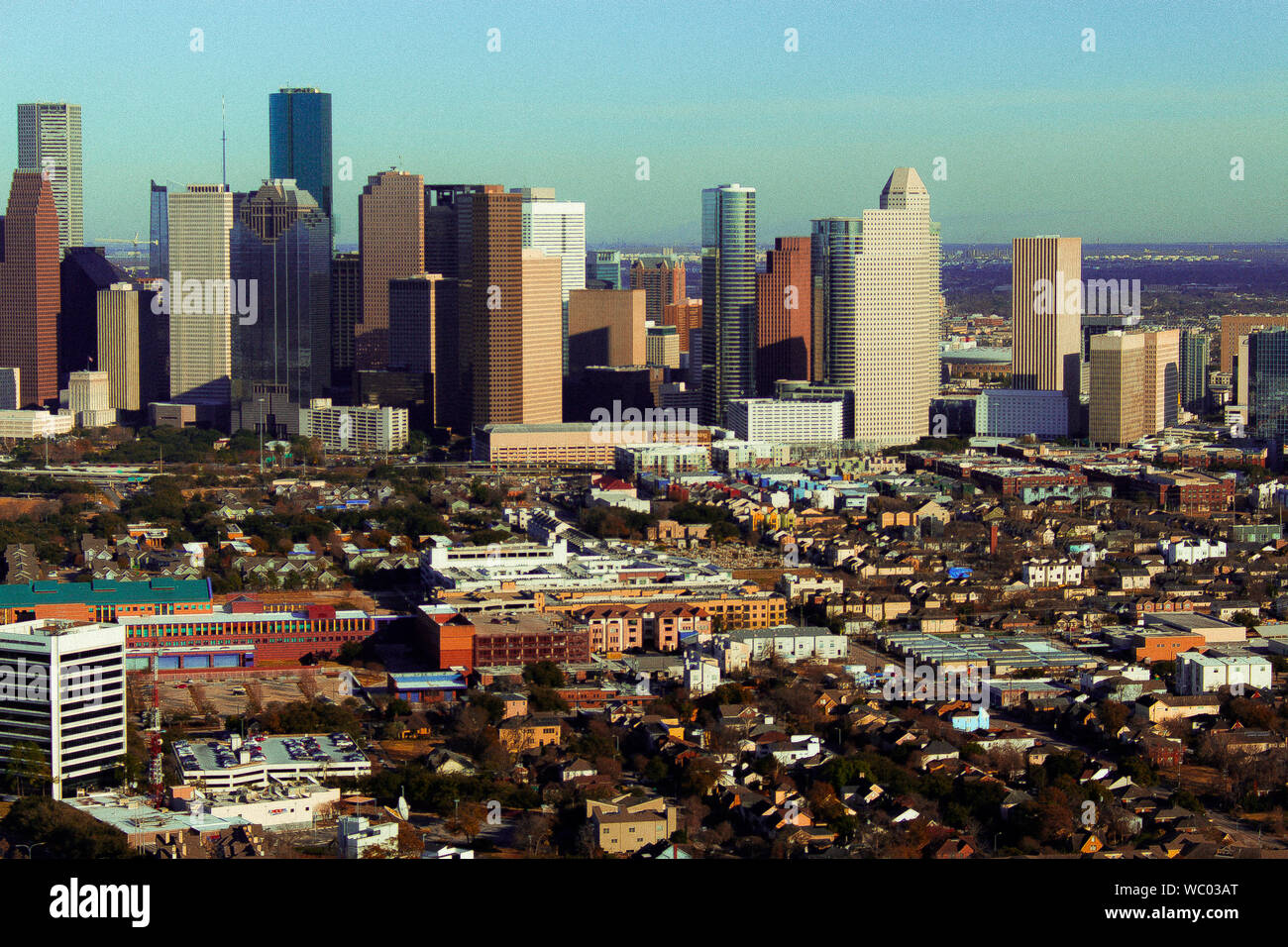 Houston downtown park hi-res stock photography and images - Alamy