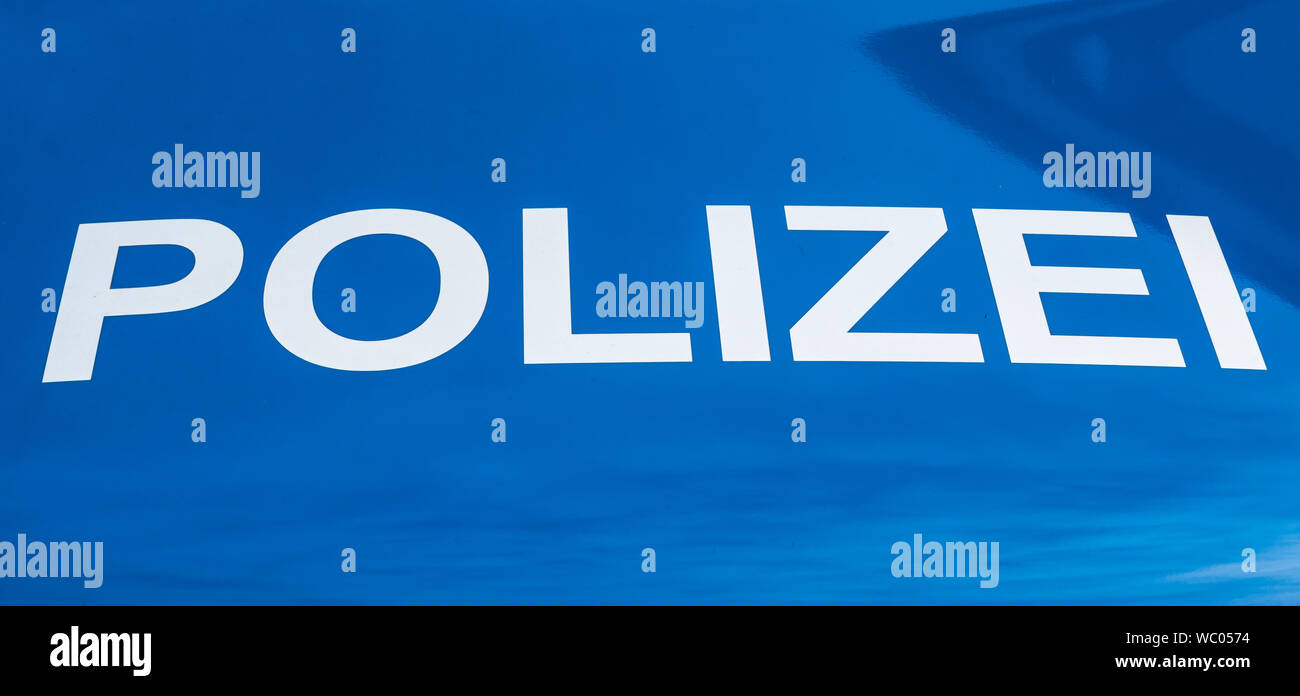 Blue And White Police Car High Resolution Stock Photography and Images ...