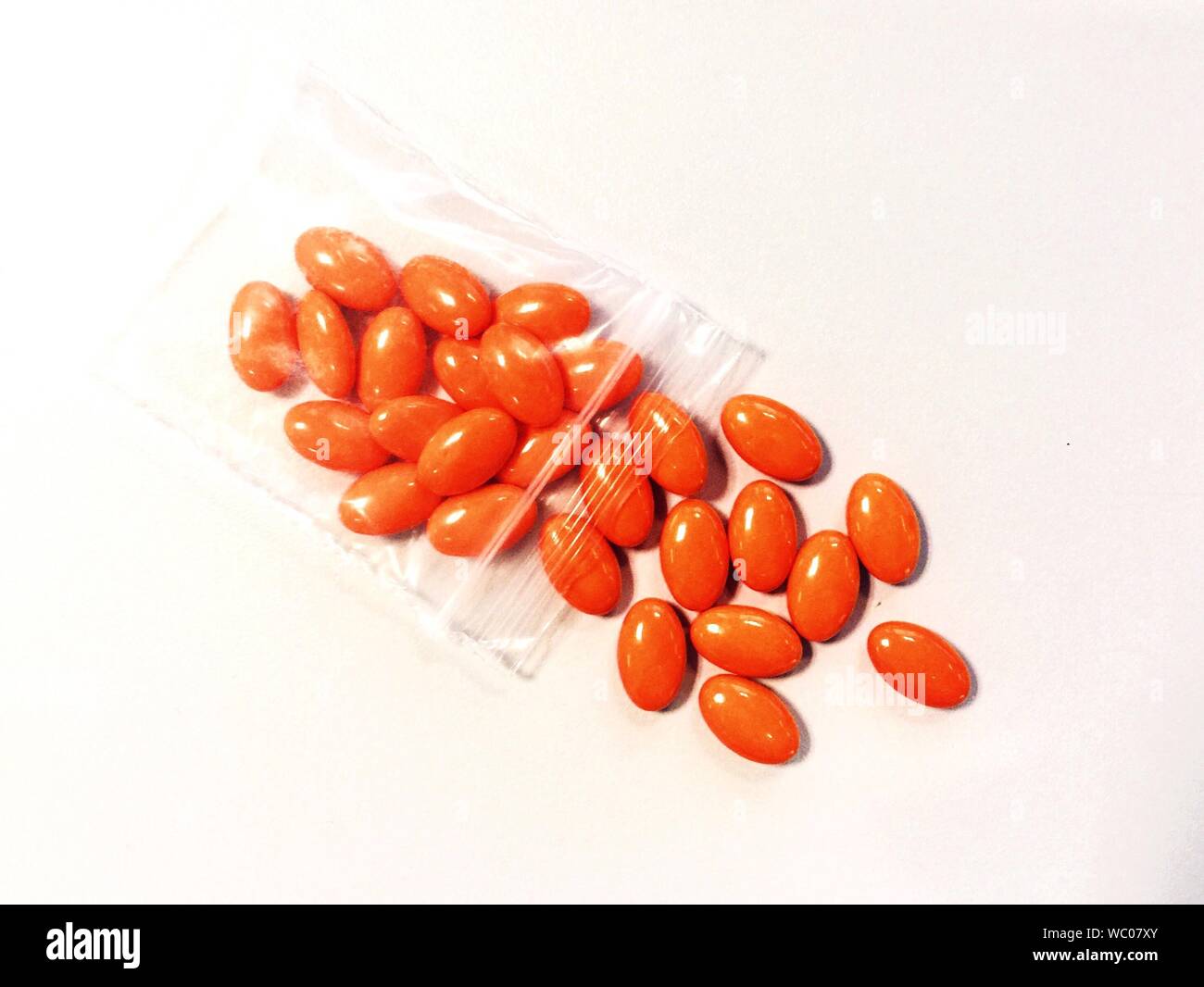 Transparent plastic packet hi-res stock photography and images - Alamy