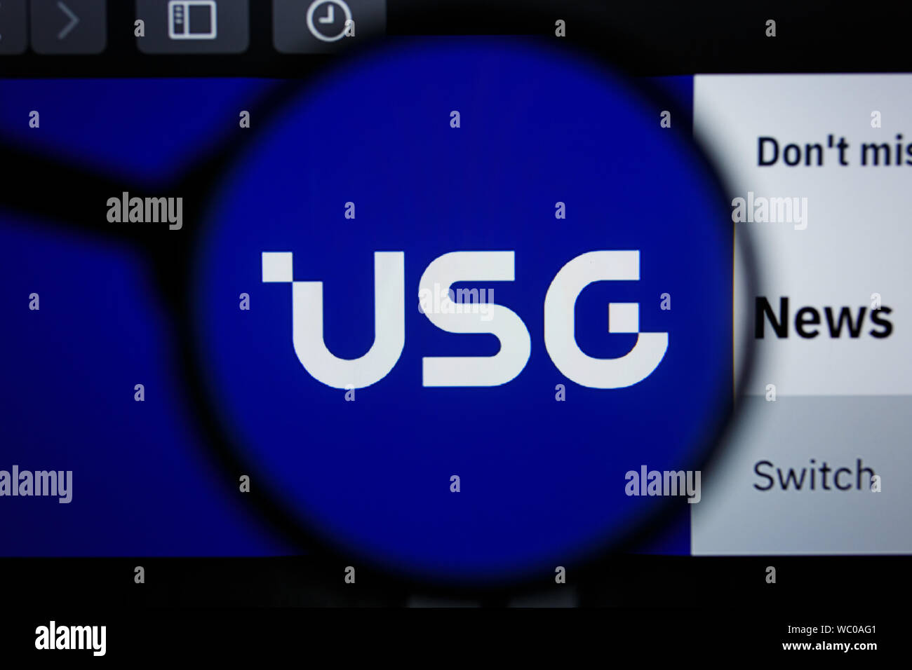 Usg icon hi-res stock photography and images - Alamy