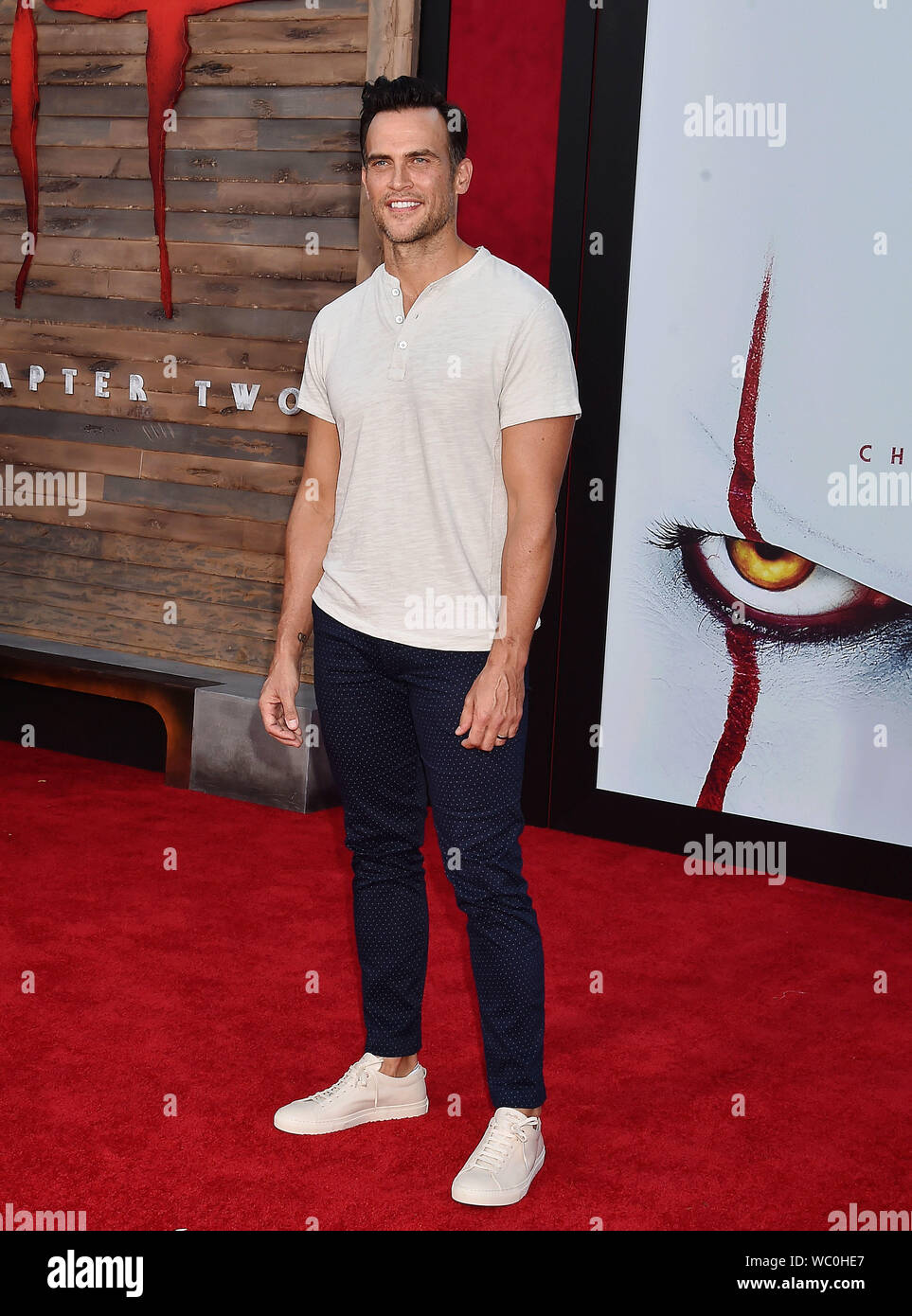 WESTWOOD, CA - AUGUST 26: Cheyenne Jackson attends the Premiere of ...