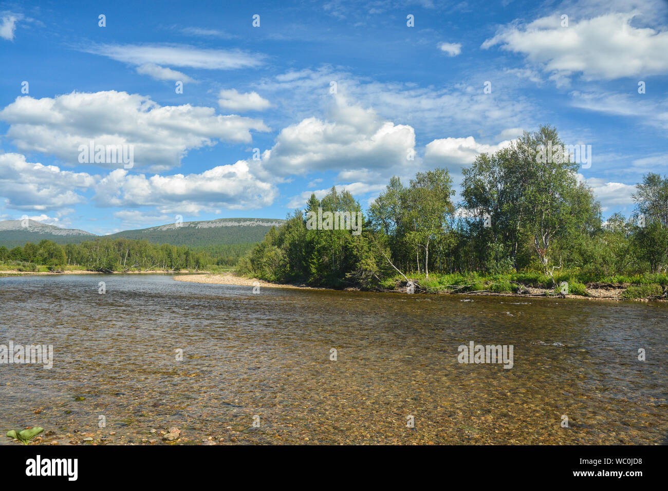 Summer day with river hi-res stock photography and images - Alamy