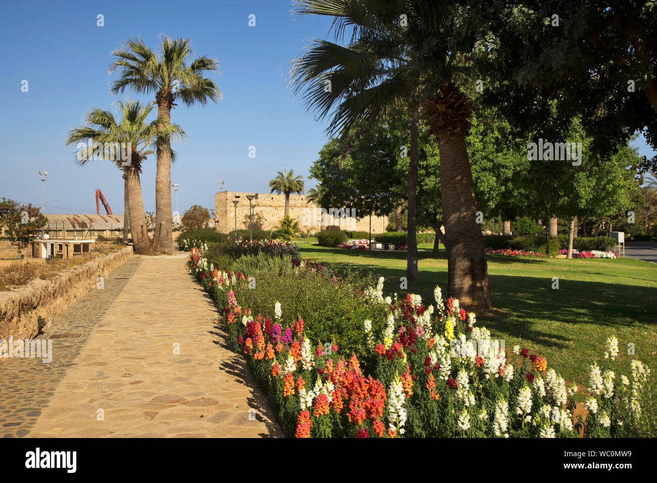 Othello castle in Famagusta. Cyprus Stock Photo - Alamy