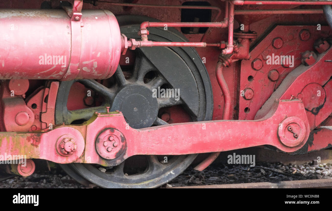 Train wheel piston hi-res stock photography and images - Alamy