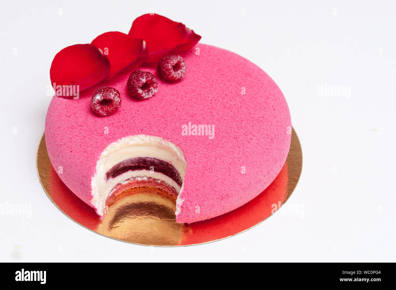 Bite out of cake hi-res stock photography and images - Alamy
