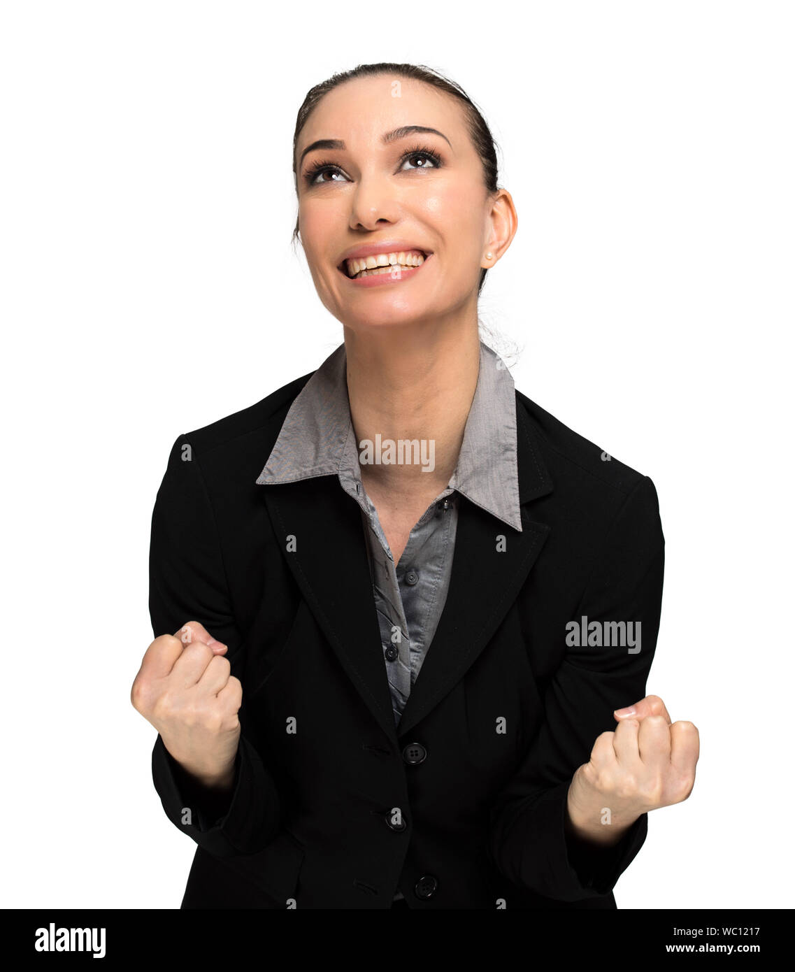 Victory pose hi-res stock photography and images - Alamy