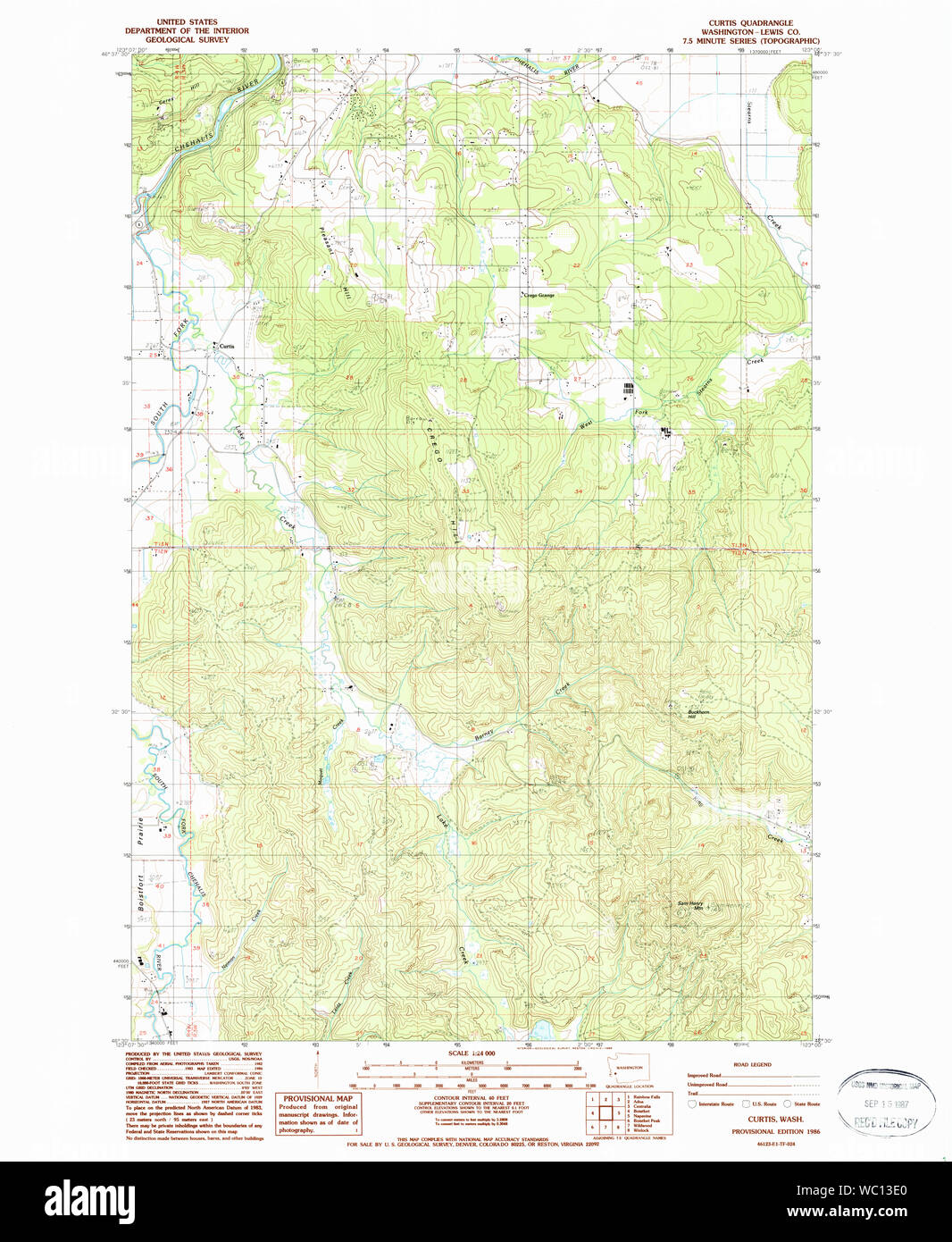 Map of curtis hi-res stock photography and images - Alamy