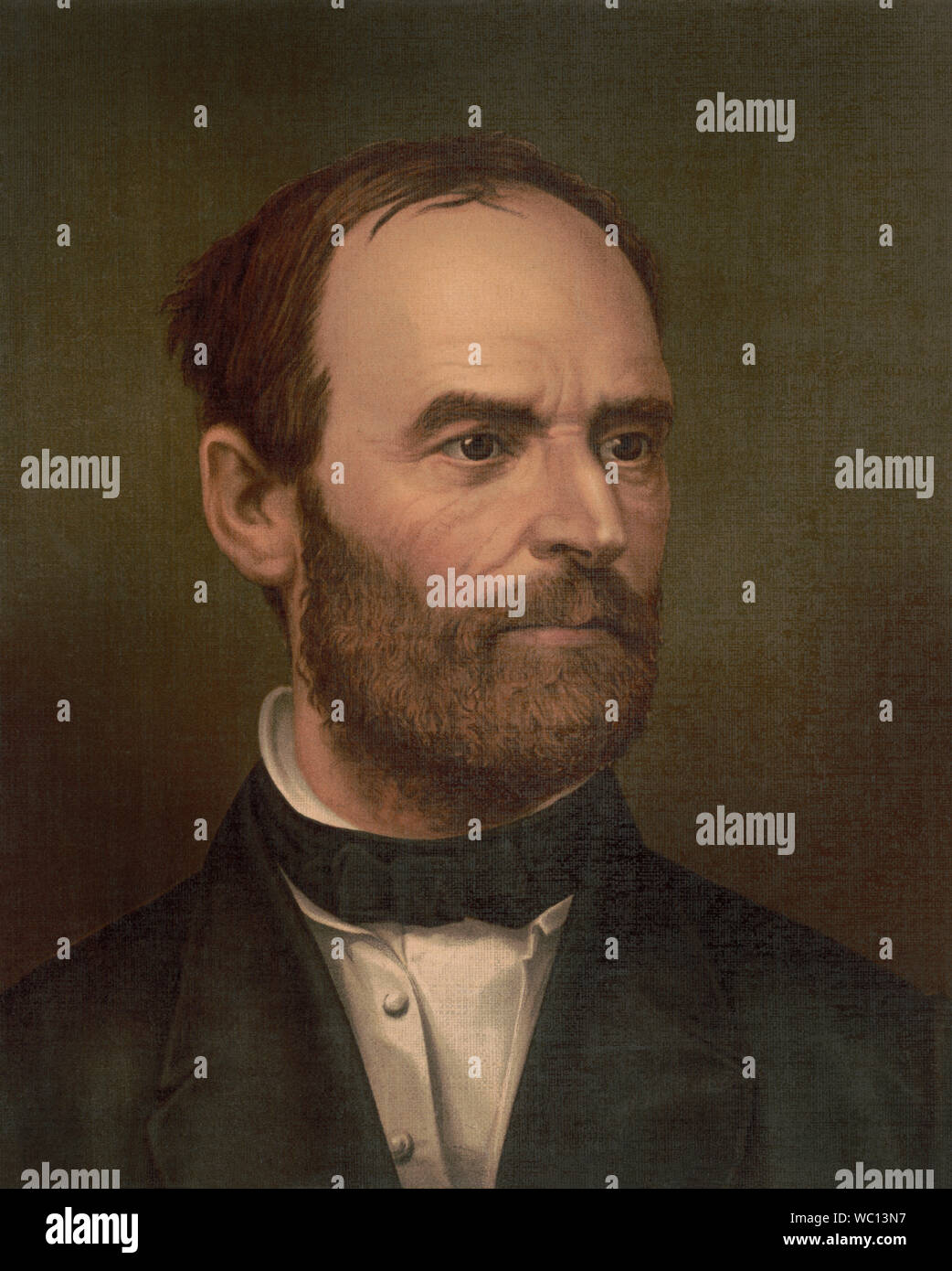 William Tecumseh Sherman (1820-91), Union General During American Civil ...