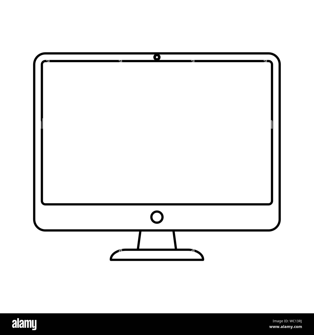 Isolated computer vector design Stock Vector Image & Art - Alamy