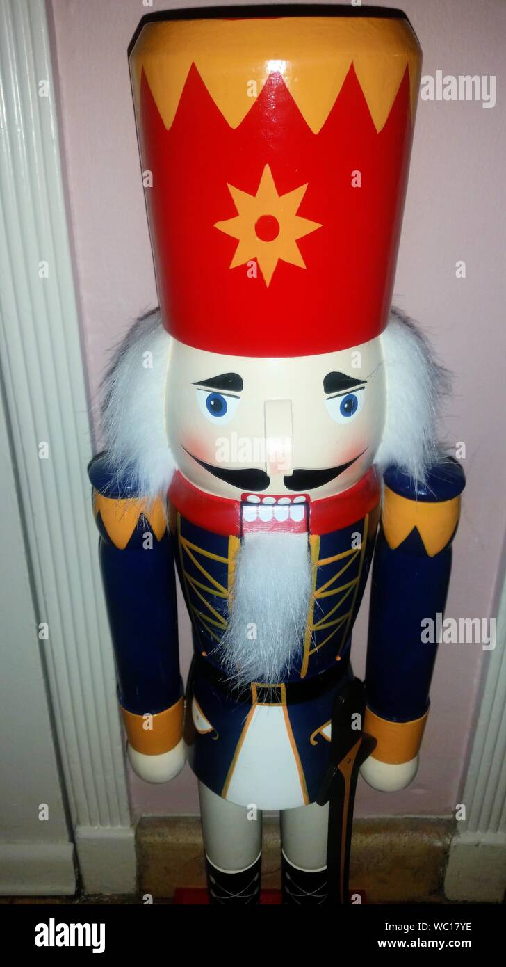 Wooden nutcracker toy hi-res stock photography and images - Alamy