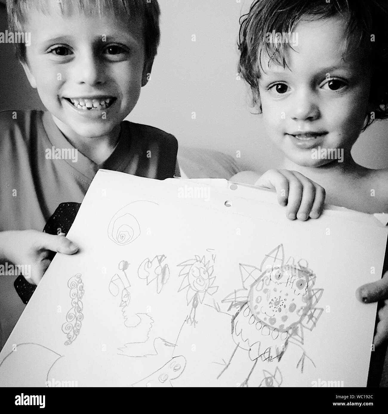 Holding drawing hi-res stock photography and images - Alamy
