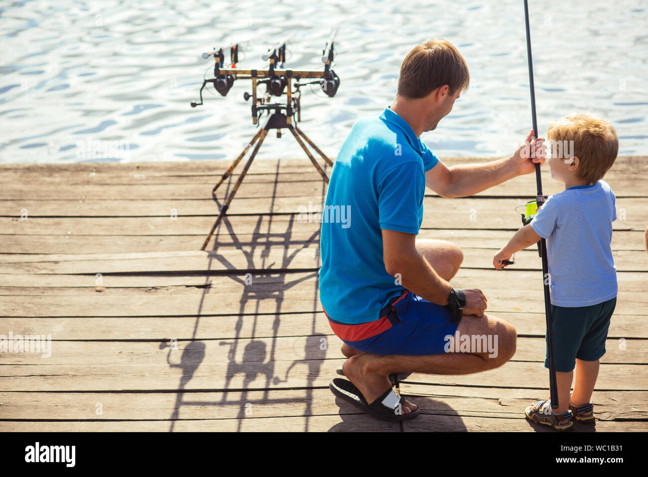 Fishing, angling, activity, adventure Stock Photo - Alamy