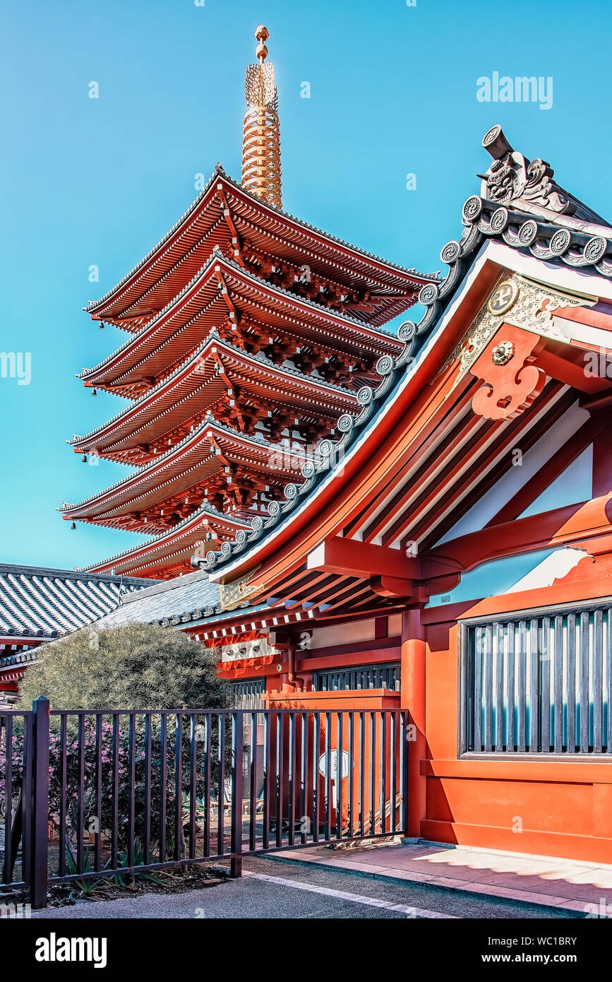 Sensoji senso ji temple hi-res stock photography and images - Alamy