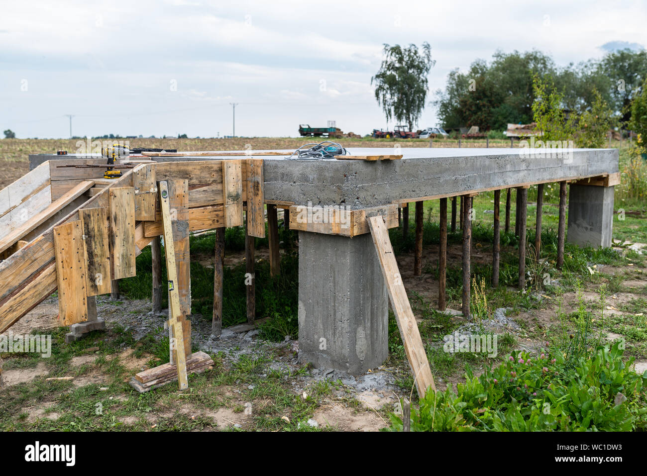 Concrete slab formwork hi-res stock photography and images - Alamy