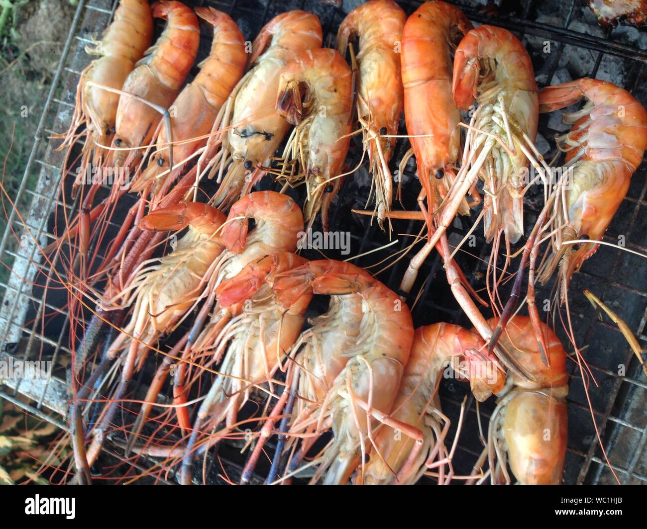 Tiger prawns grill hi-res stock photography and images - Alamy