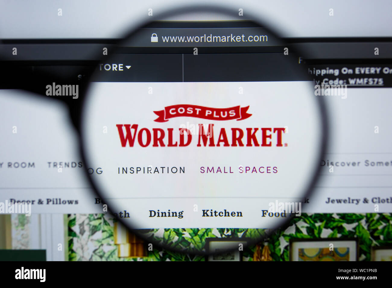 Los Angeles, California, USA - 21 Jule 2019: Illustrative Editorial of ...