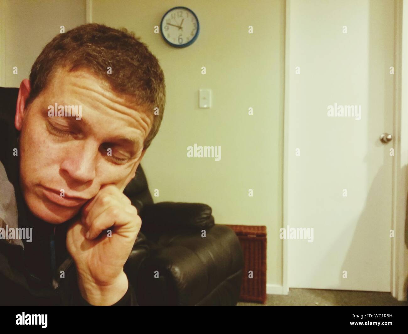 Napping man hi-res stock photography and images - Alamy