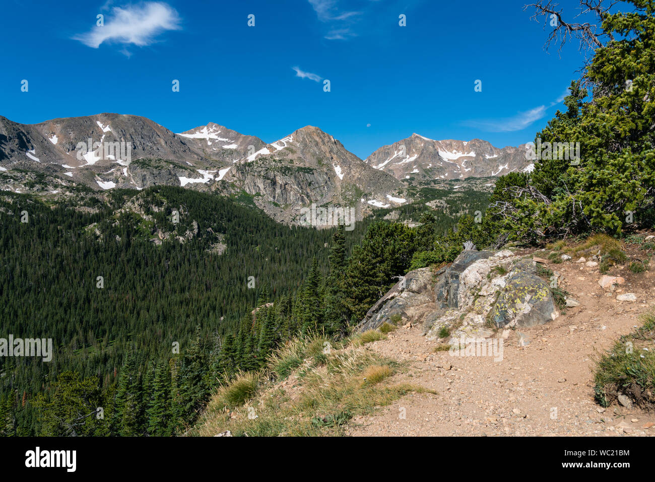 Arapaho pass trail hi-res stock photography and images - Alamy