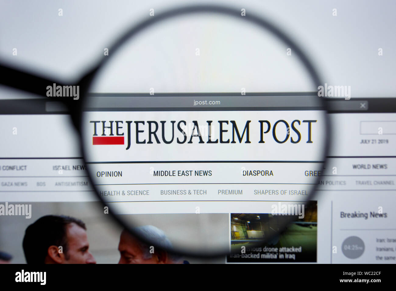 Los Angeles, California, USA - 21 Jule 2019: Illustrative Editorial of ...