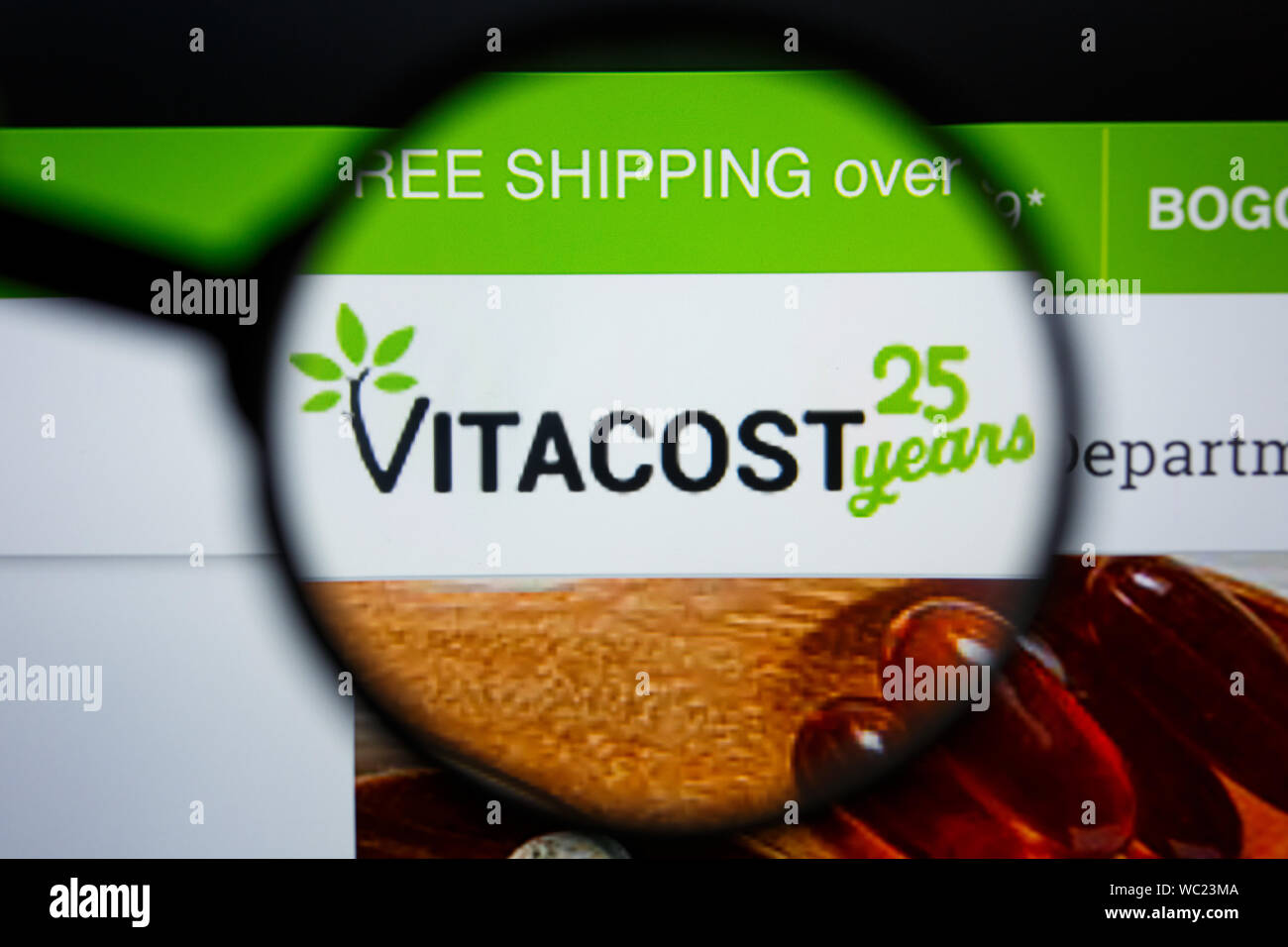 Los Angeles, California, USA - 21 Jule 2019: Illustrative Editorial of ...