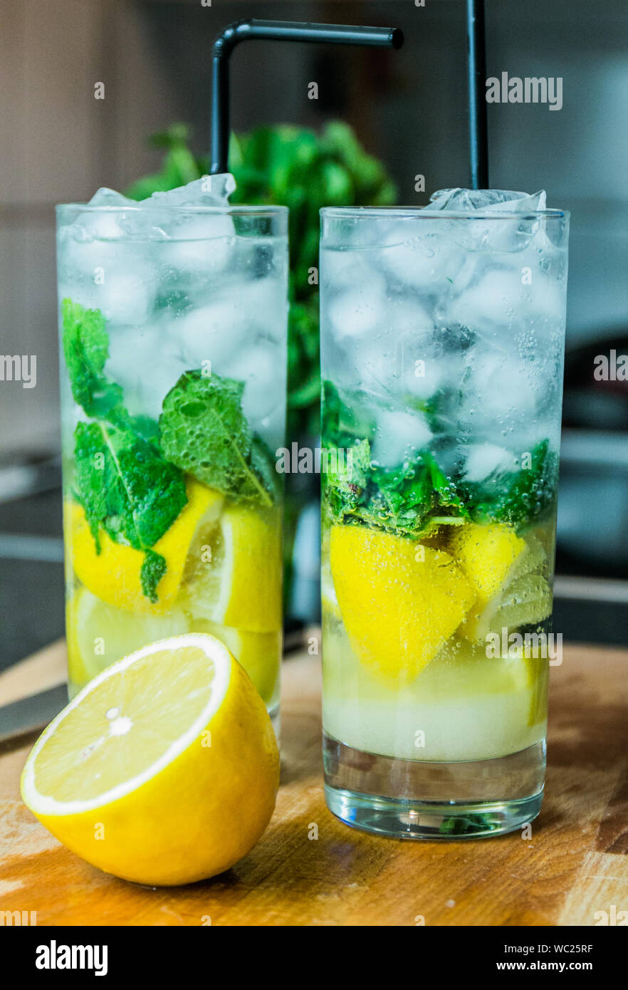 Mocktails on table hi-res stock photography and images - Alamy