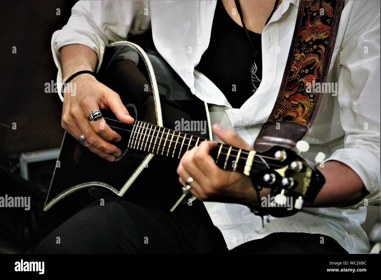 Mandolin playing hi-res stock photography and images - Alamy