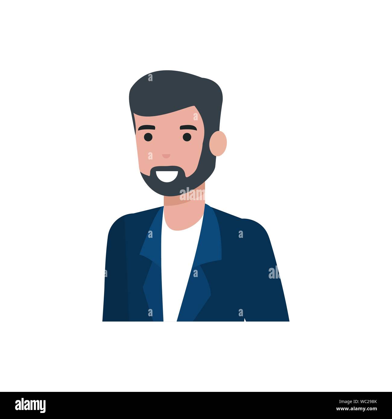 Isolated avatar man vector design Stock Vector Image & Art - Alamy