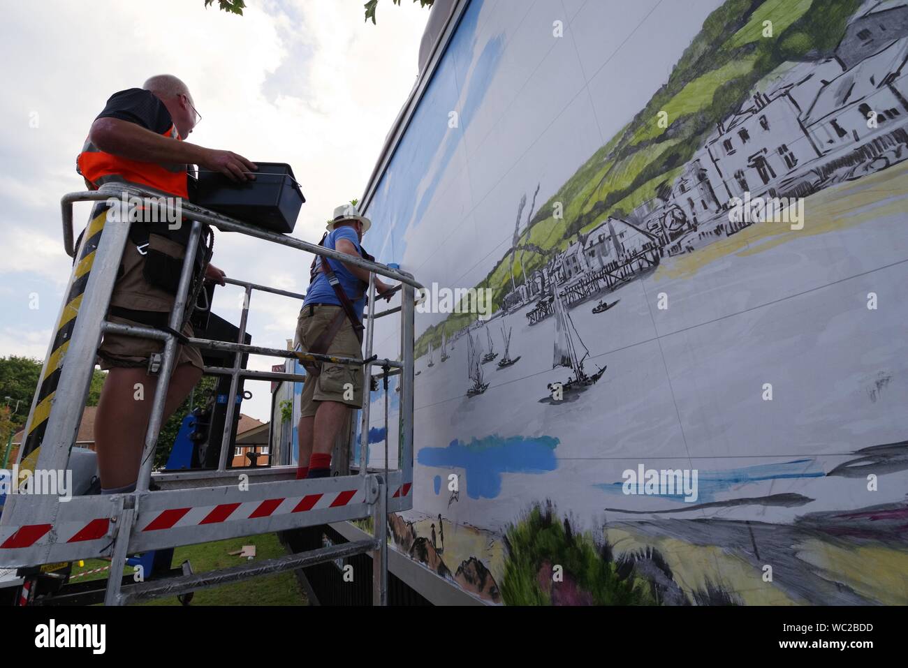 British artist David Downes has been commissioned by ITV to create a ...