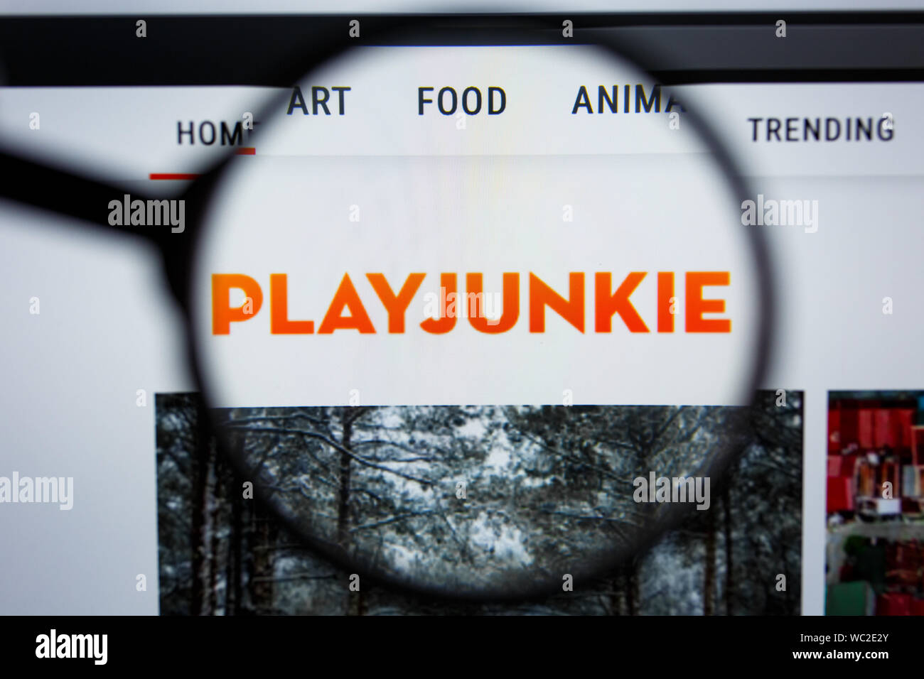 Los Angeles, California, USA - 21 Jule 2019: Illustrative Editorial of ...