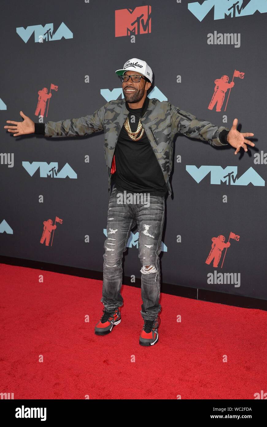 Newark, NJ, USA. 26th Aug, 2019. Redman at arrivals for 2019 MTV Video ...