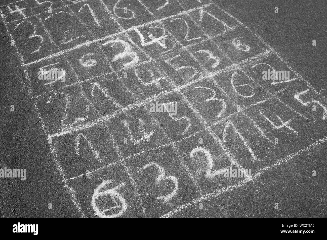 Some numbers written hi-res stock photography and images - Alamy