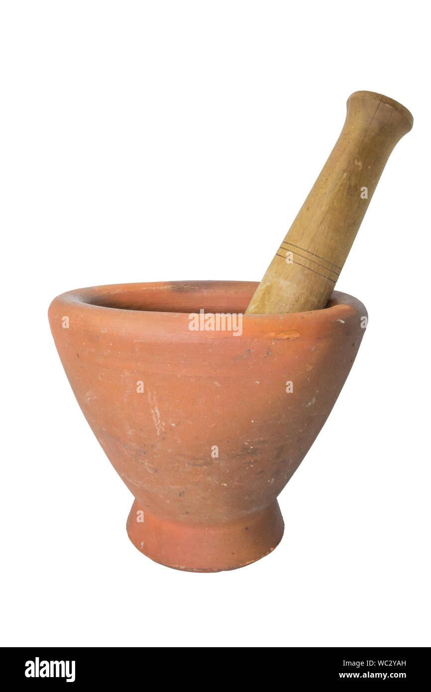 Pestle and mortar cut out hi-res stock photography and images - Alamy