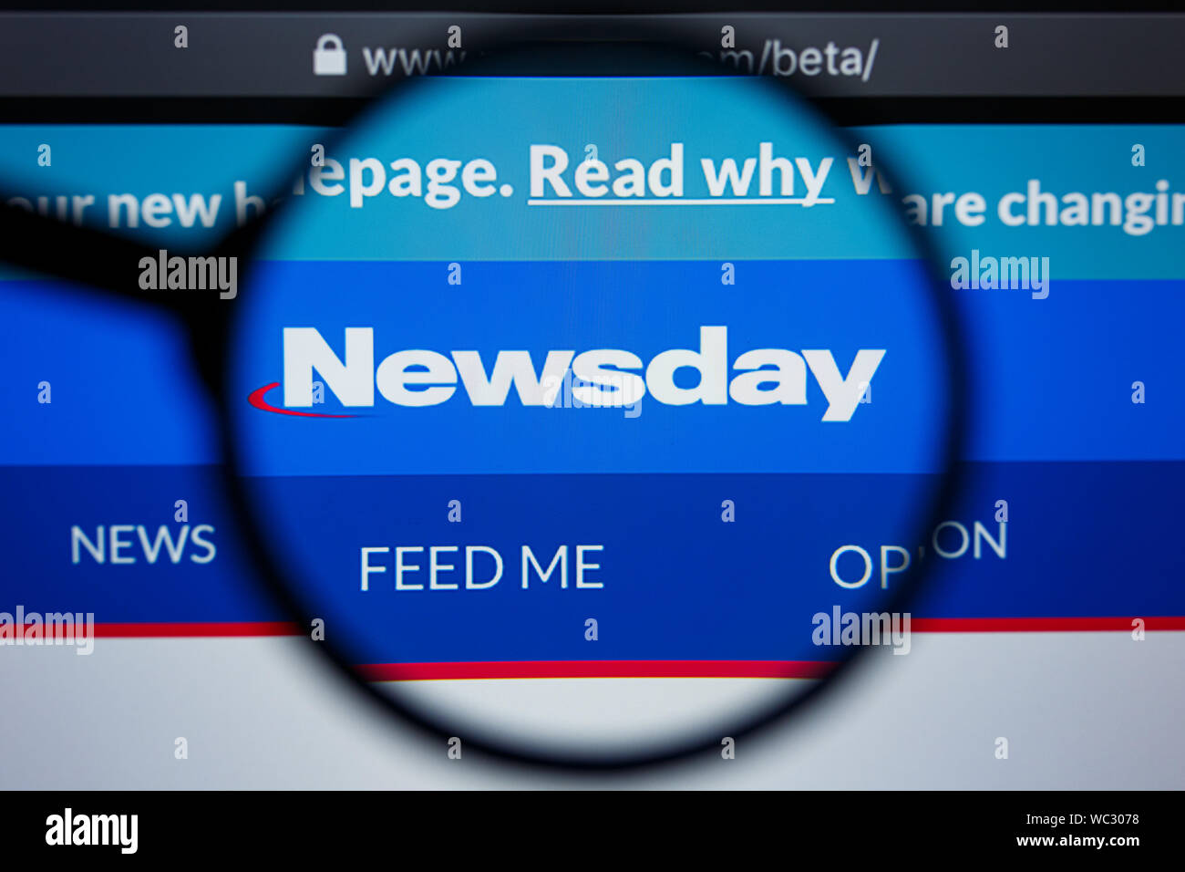 Newsday logo hi-res stock photography and images - Alamy