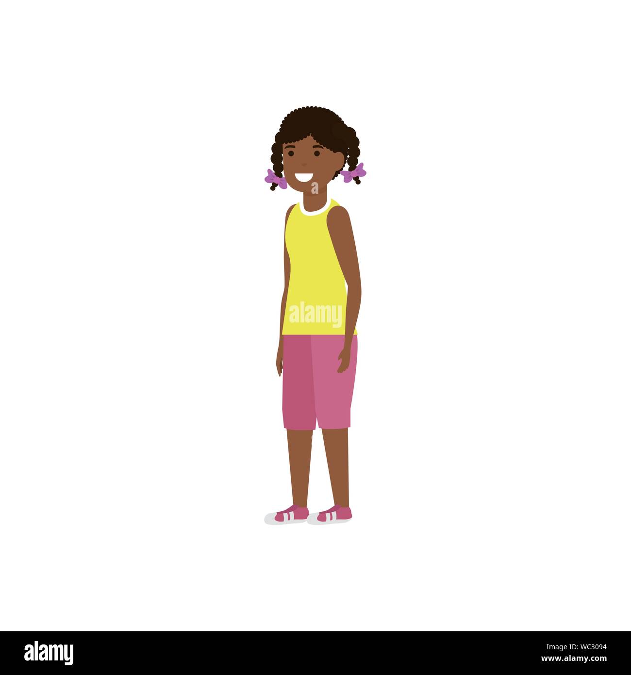 Isolated girl cartoon design Stock Vector Image & Art - Alamy