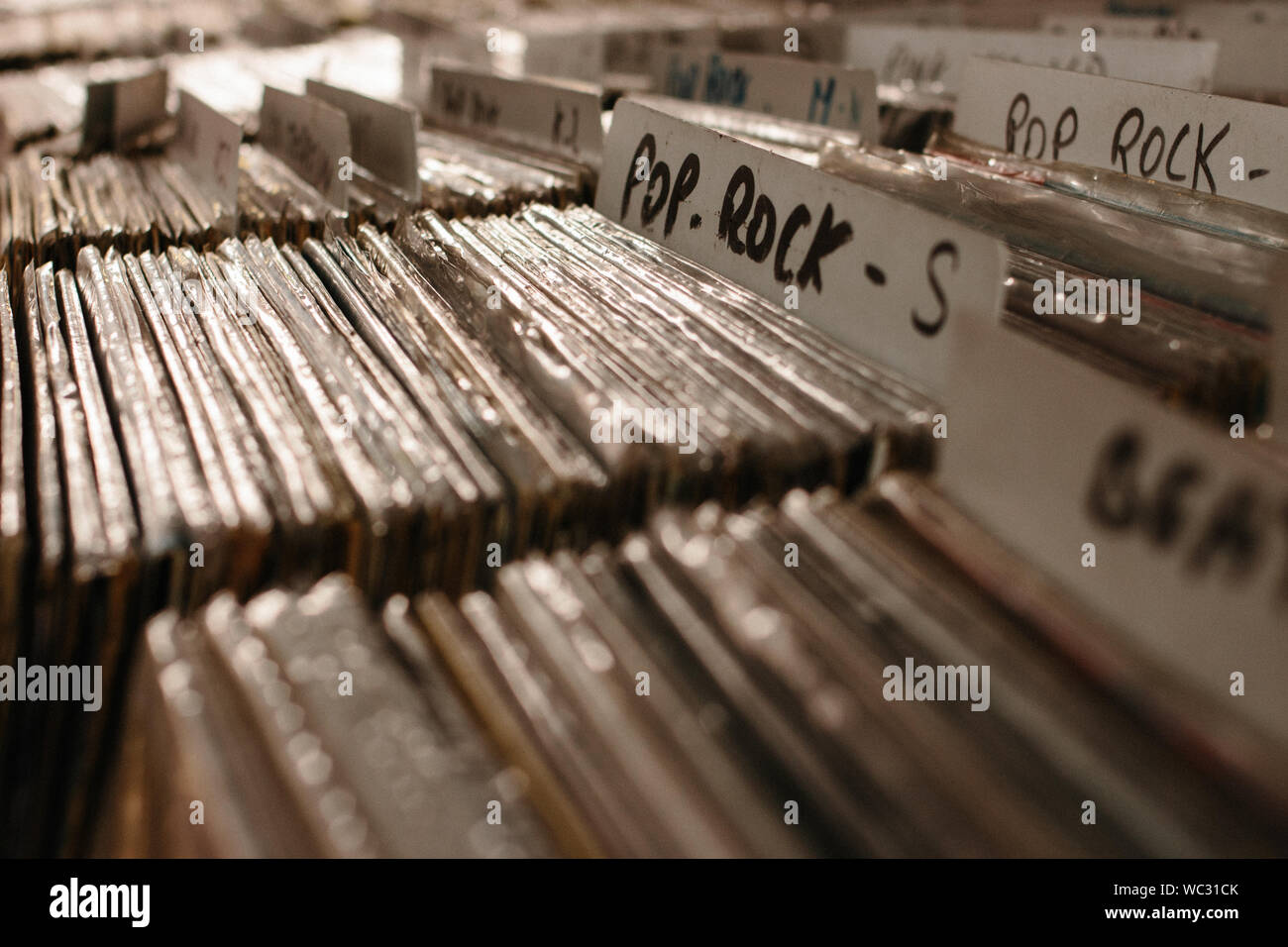 Packaging vinyl hi-res stock photography and images - Alamy