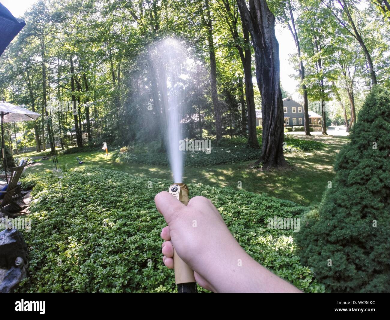 Hose garden hi-res stock photography and images - Alamy