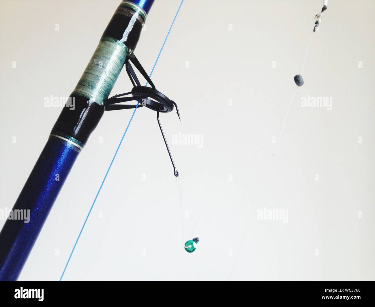 Fishing rod white background hi-res stock photography and images - Alamy