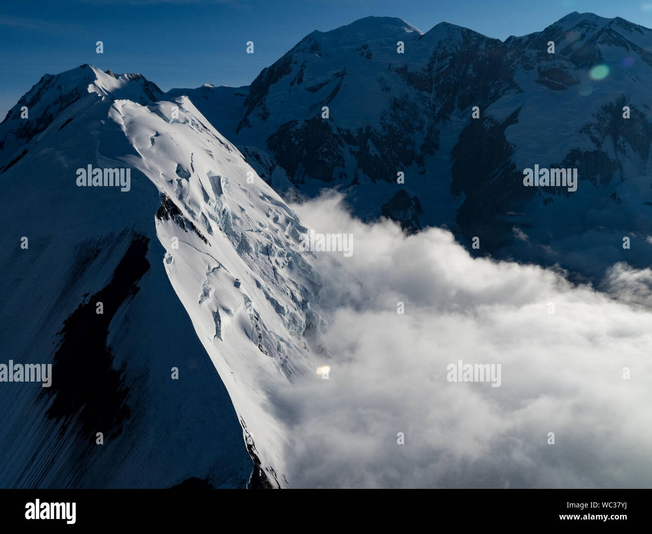 The incredible views of the Denali range in Denali National Park while ...