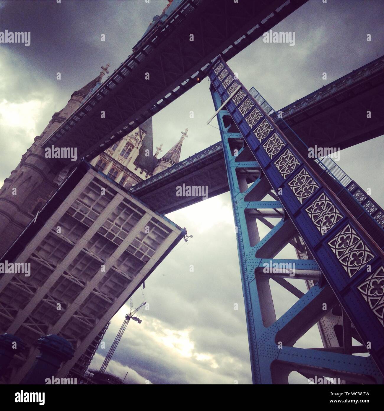 Town bascule bridge hi-res stock photography and images - Alamy