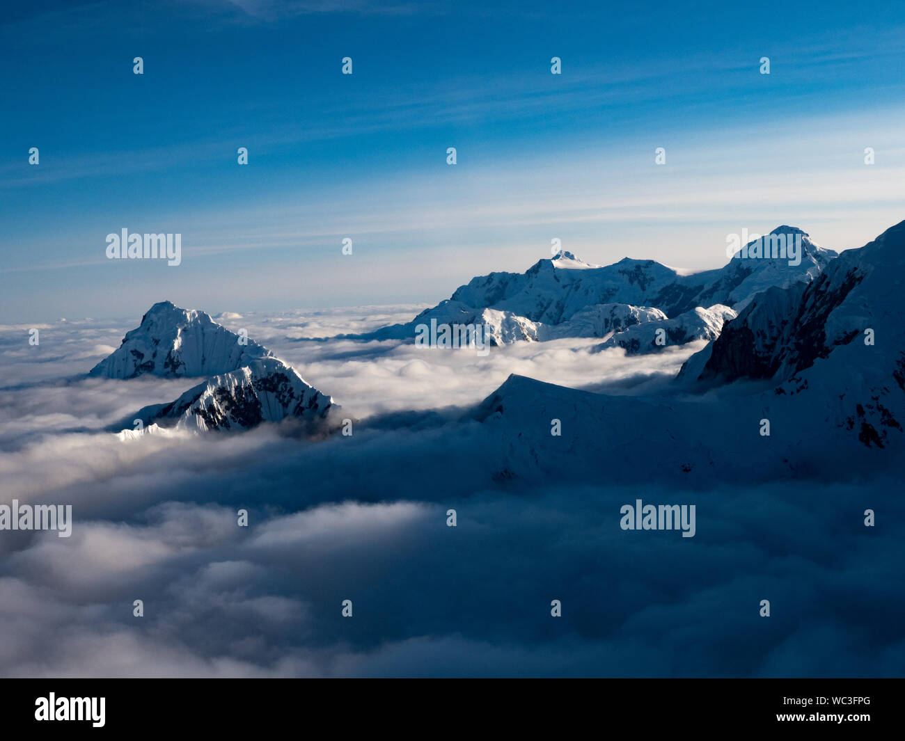 The incredible views of the Denali range in Denali National Park while ...
