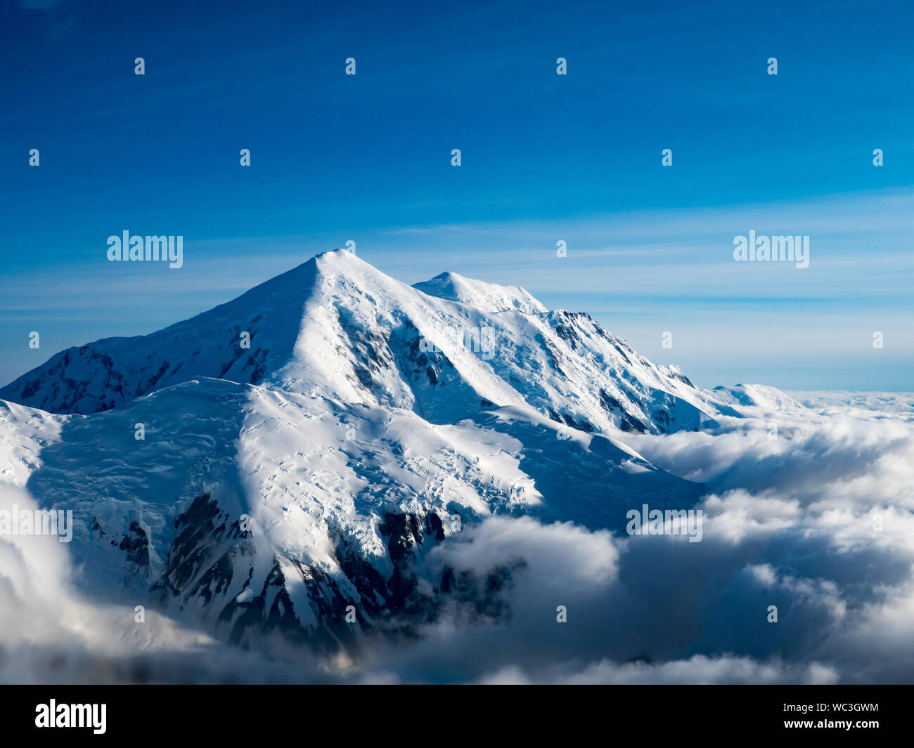 The incredible views of the Denali range in Denali National Park while ...