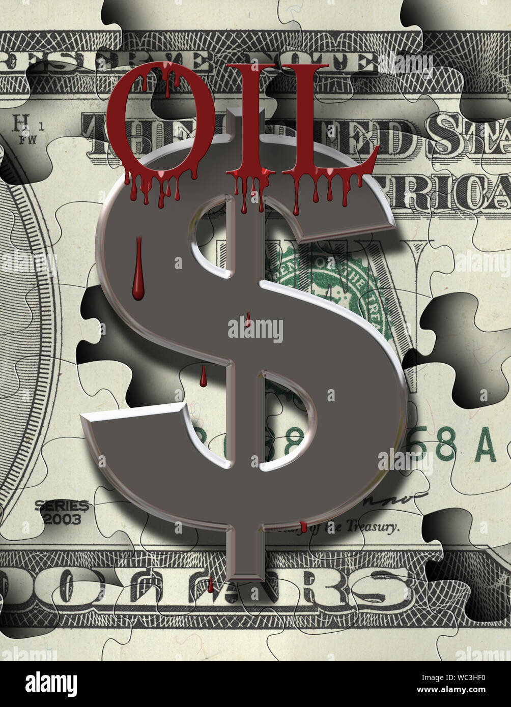 Oil dripping petrol money hi-res stock photography and images - Alamy