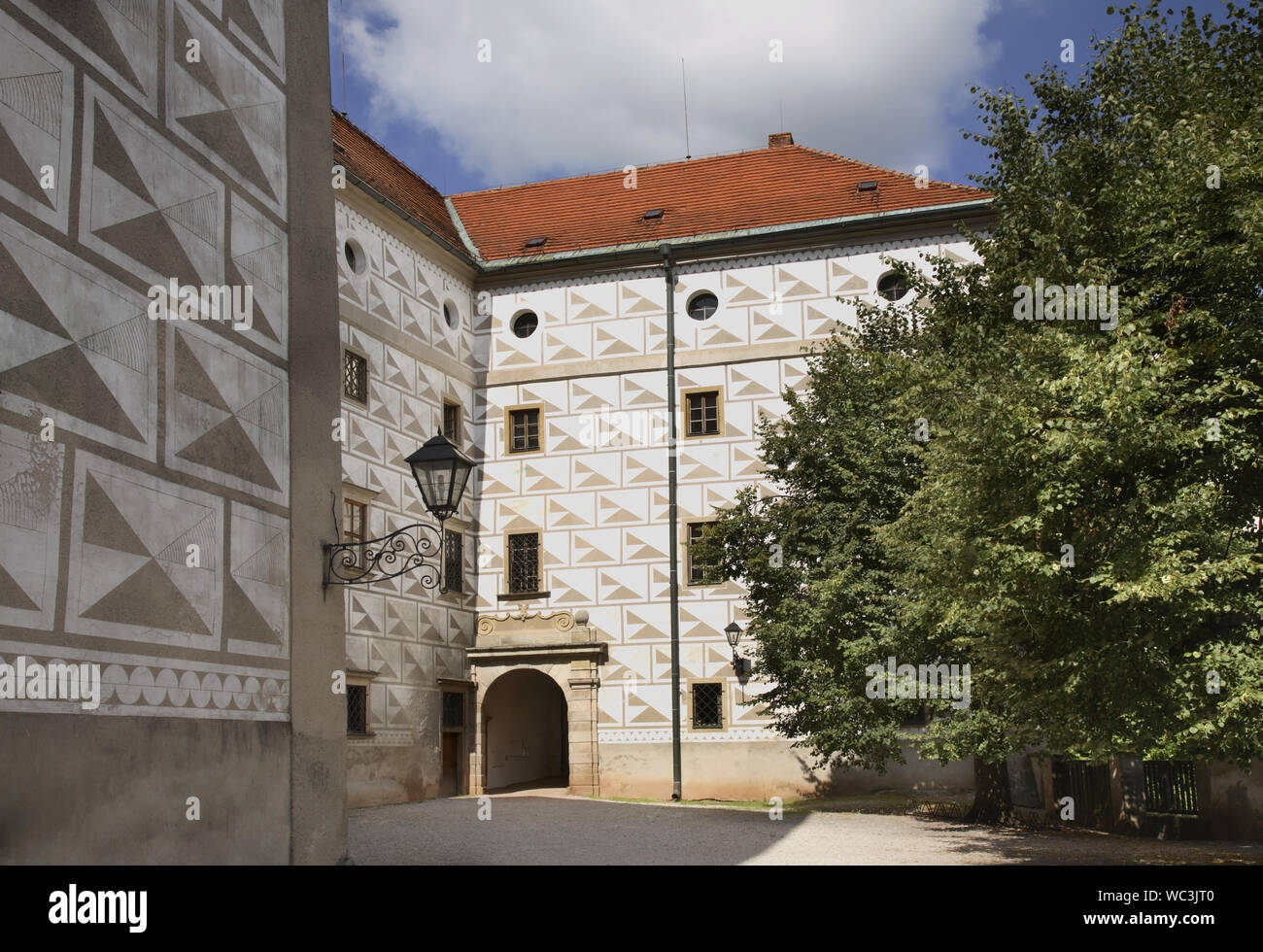 Castle Nachod. Czech republic Stock Photo - Alamy