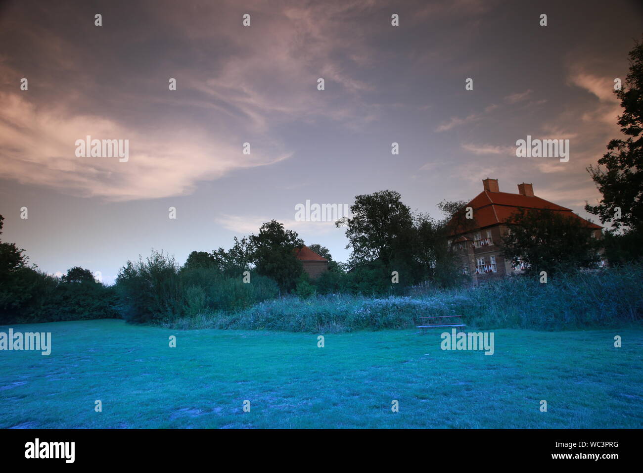 Castle ,Schloss Oberwerries in Hamm NRW Germany Stock Photo - Alamy