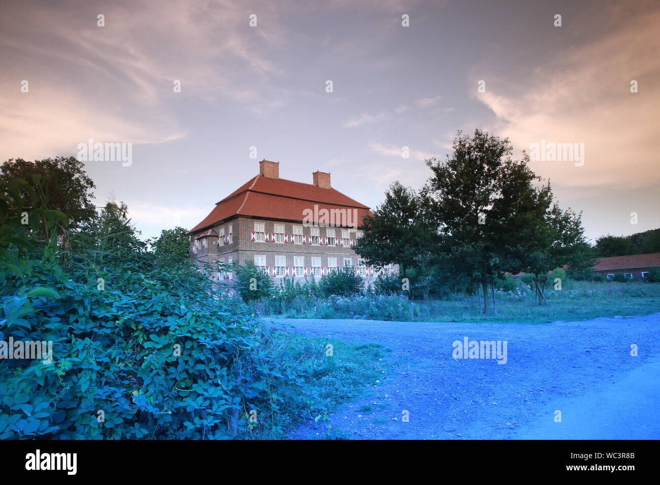 Castle ,Schloss Oberwerries in Hamm NRW Germany Stock Photo - Alamy