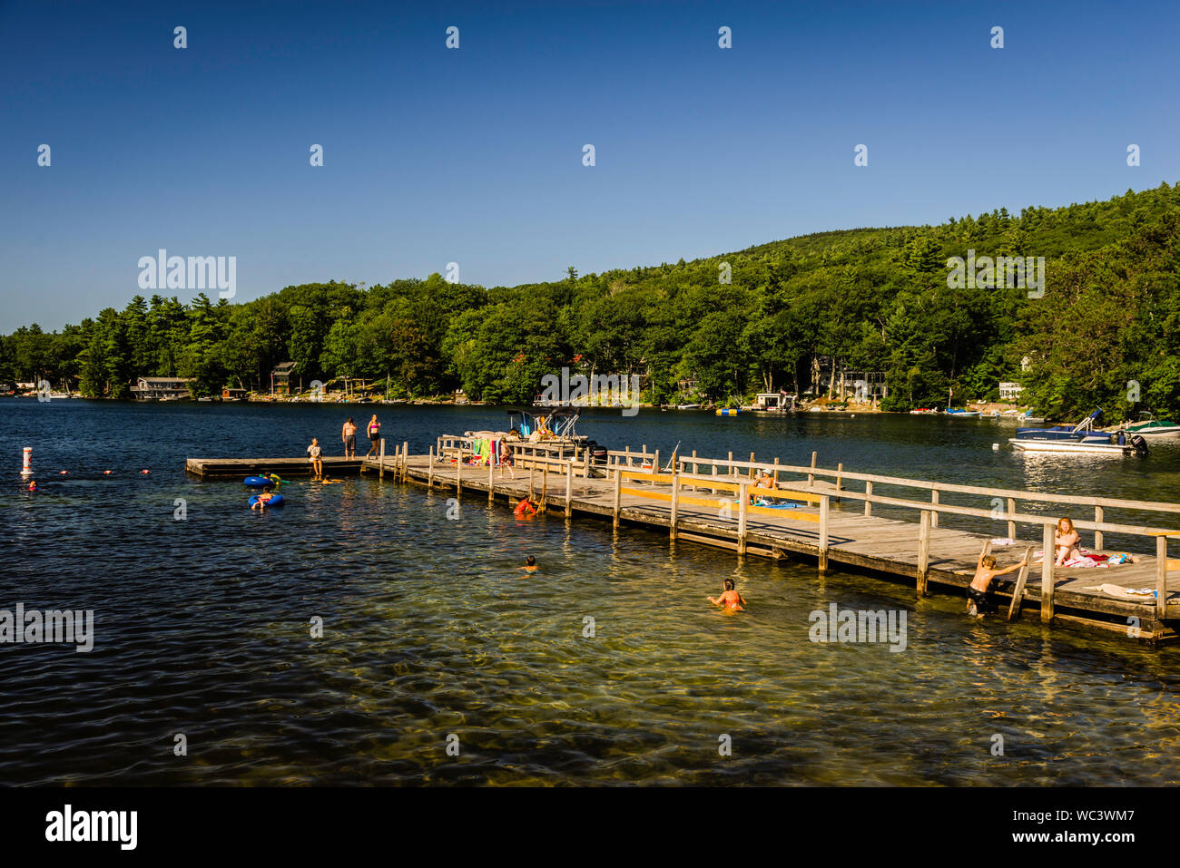 Newbury Harbor Lake Sunapee Newbury, New Hampshire, USA Stock Photo - Alamy