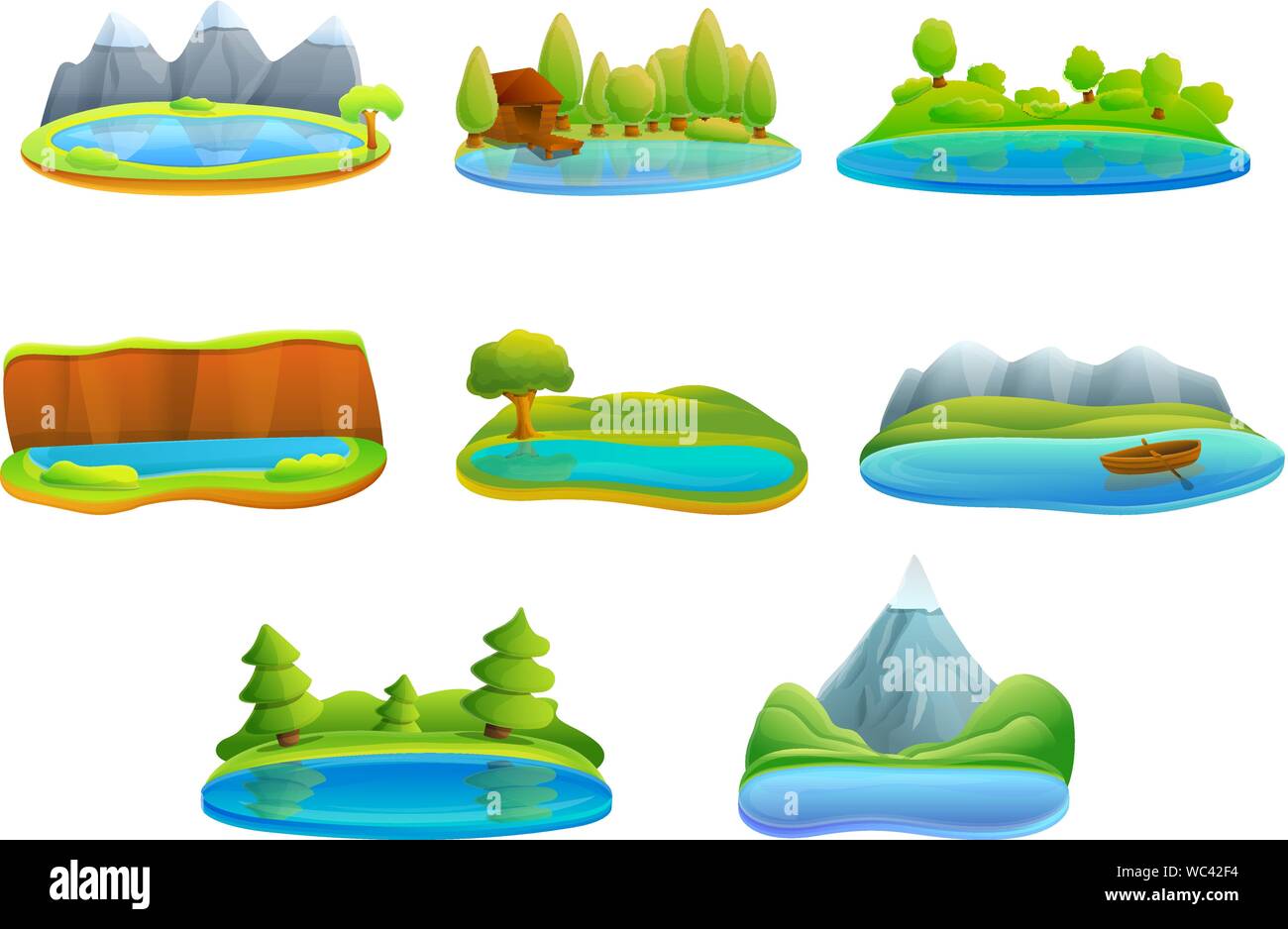 Loch lake Stock Vector Images - Alamy