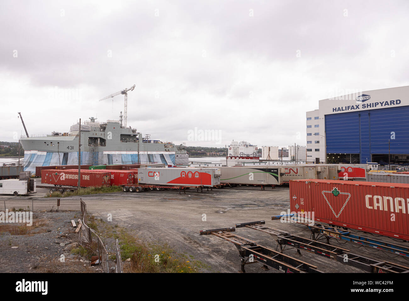 The Margaret Brooke (AOPV 431), a Harry DeWolf-class Arctic and ...