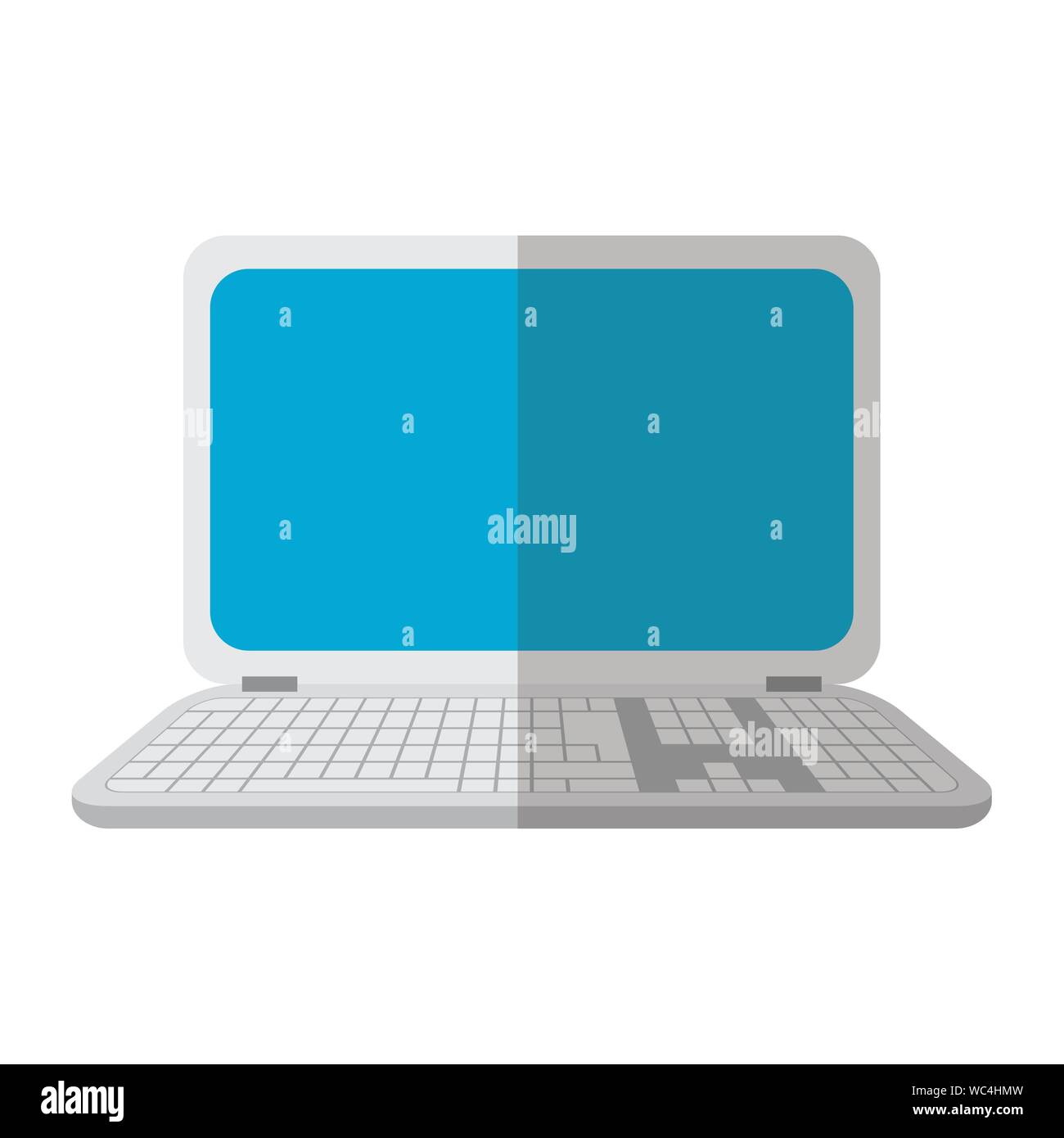 Isolated laptop vector design Stock Vector Image & Art - Alamy